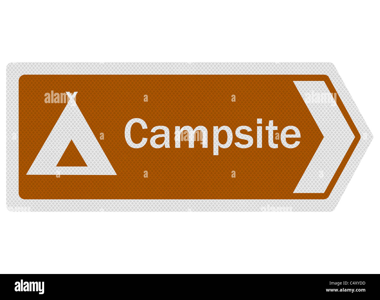 Tourist information series: photo-realistic metallic, reflective ...