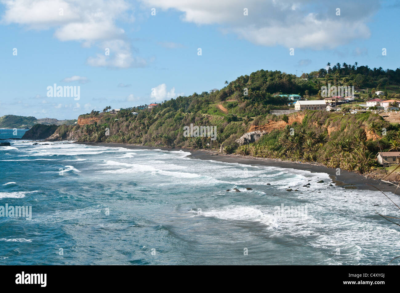 Biabou coastline, St. Vincent & The Grenadines Stock Photo - Alamy