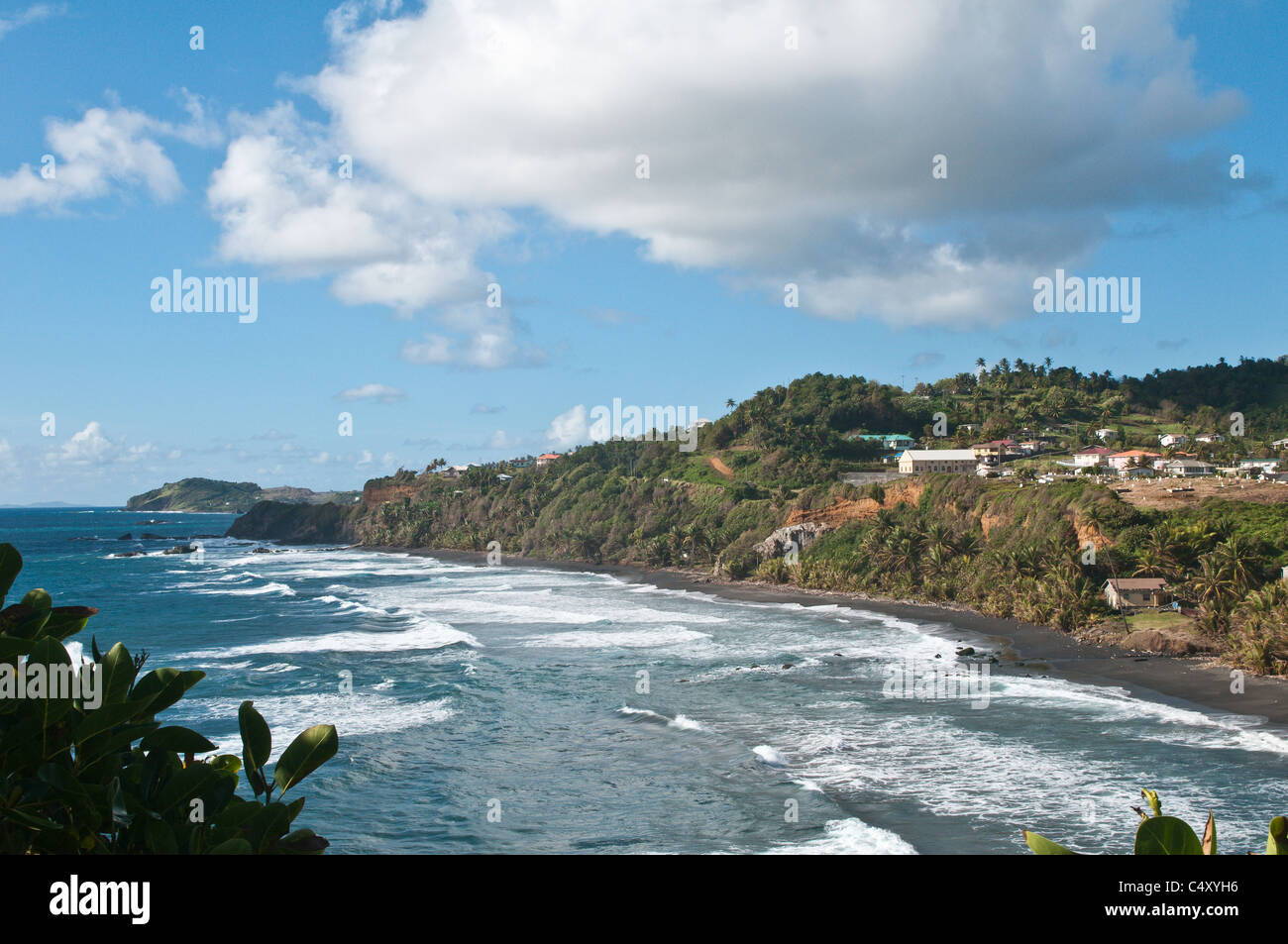 Biabou coastline, St. Vincent & The Grenadines Stock Photo - Alamy