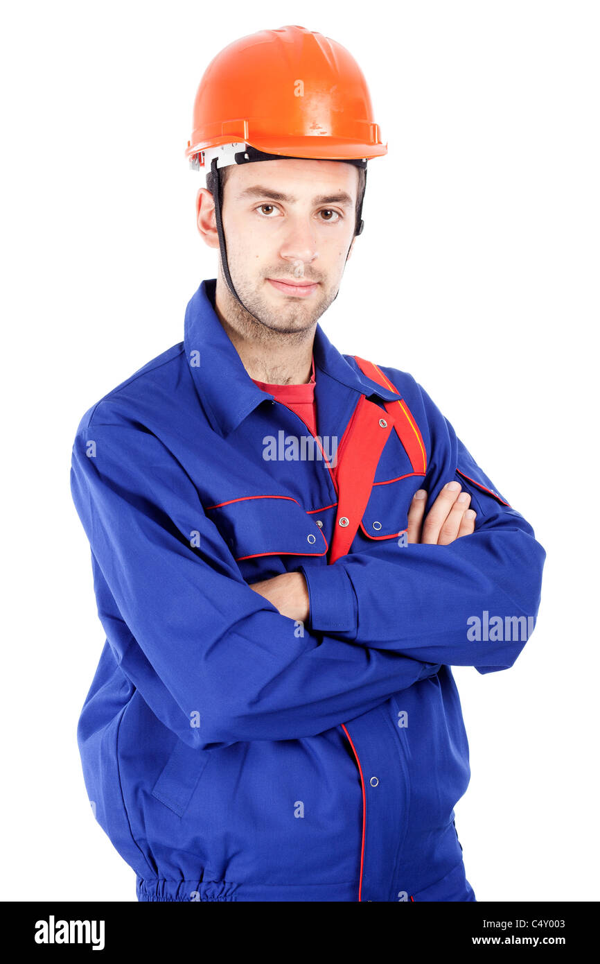 A male construction worker Stock Photo - Alamy