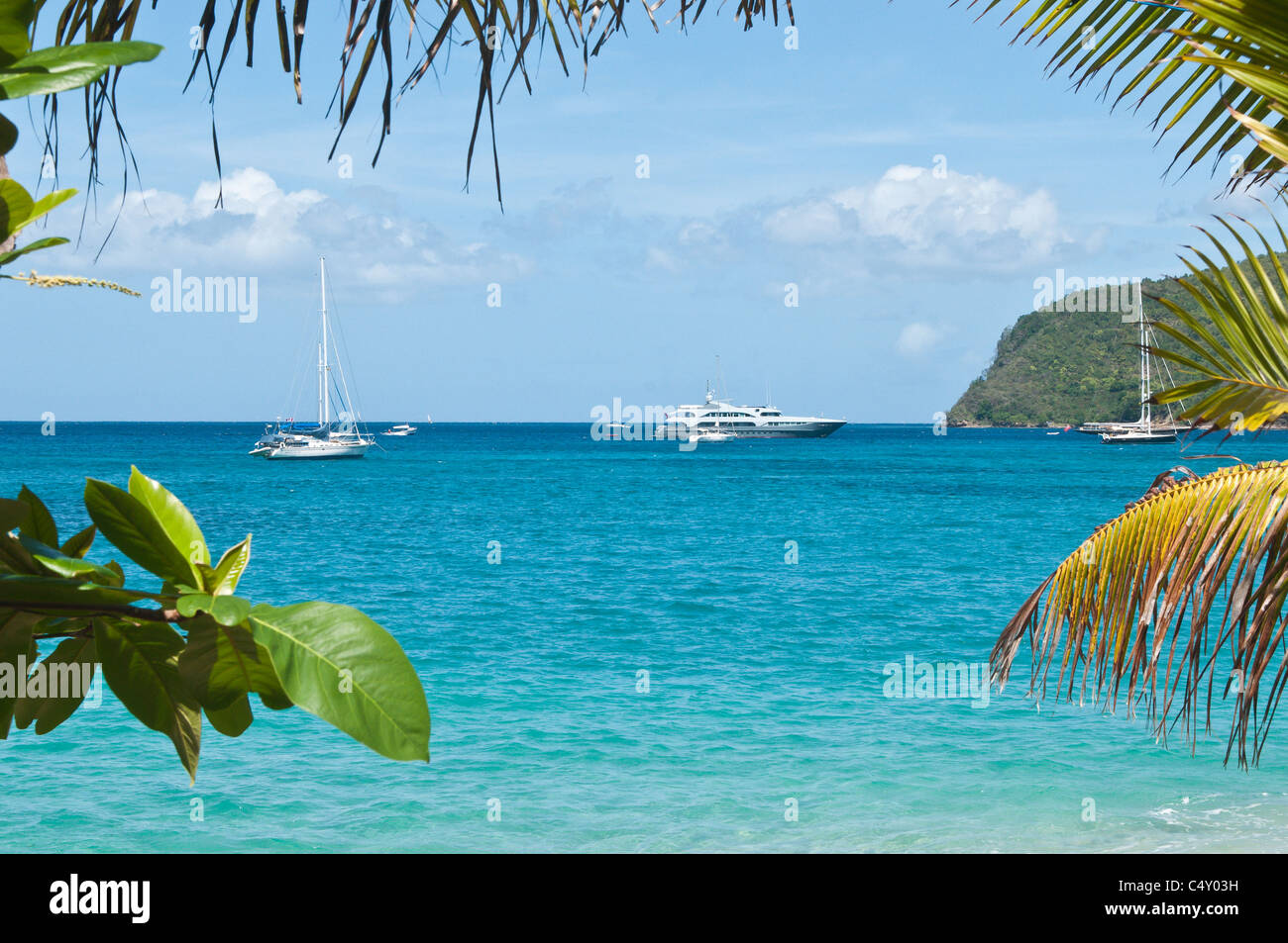 Lower Bay Beach, Bequia, St. Vincent & The Grenadines Stock Photo - Alamy