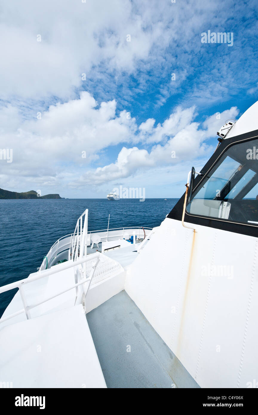 Fast ferry, Port Elizabeth Bequia, St. Vincent & The Grenadines Stock ...