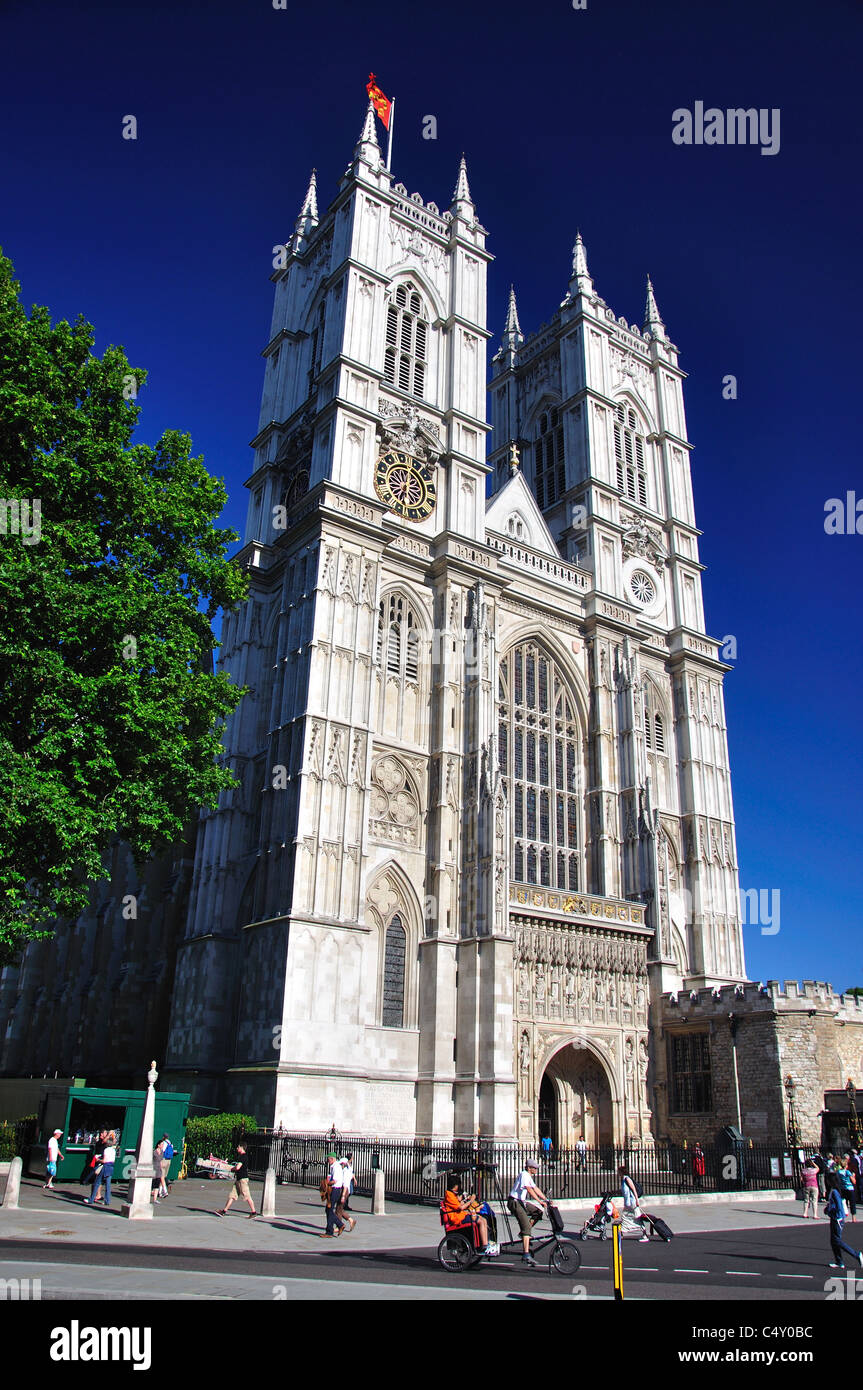 The Great West Door, Westminster Abbey, Westminster, City of Westminster, Greater London ...