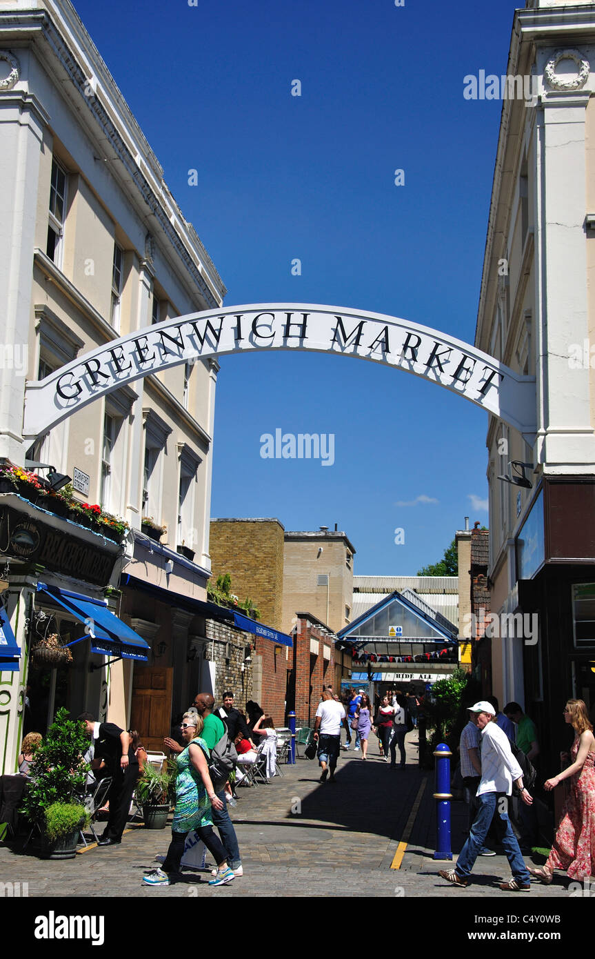 Greenwich street sign london hi-res stock photography and images - Alamy
