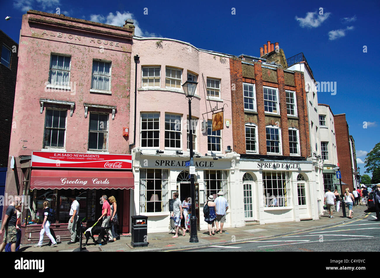 The Spread Eagle Pub, Stockwell Street, Greenwich, London Borough of ...