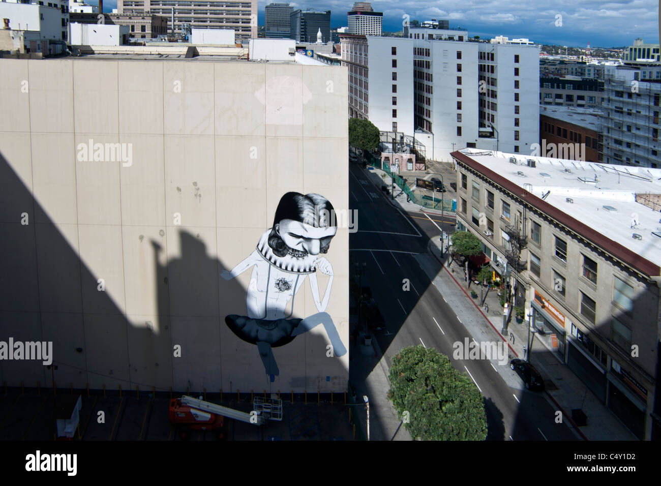 Graffiti creation downtown Los Angeles, California, USA Stock Photo - Alamy
