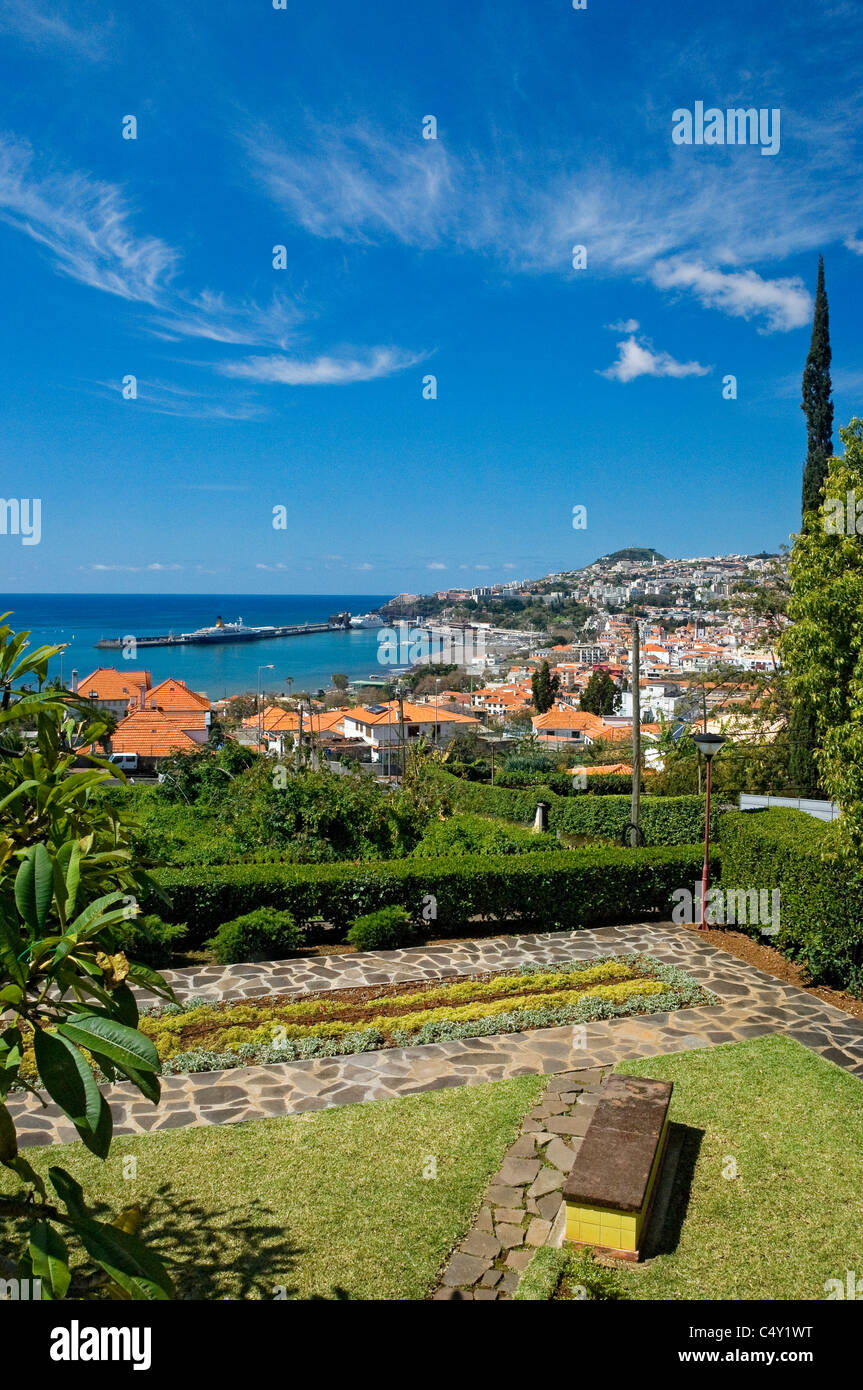 Madeira view from ship hi-res stock photography and images - Alamy