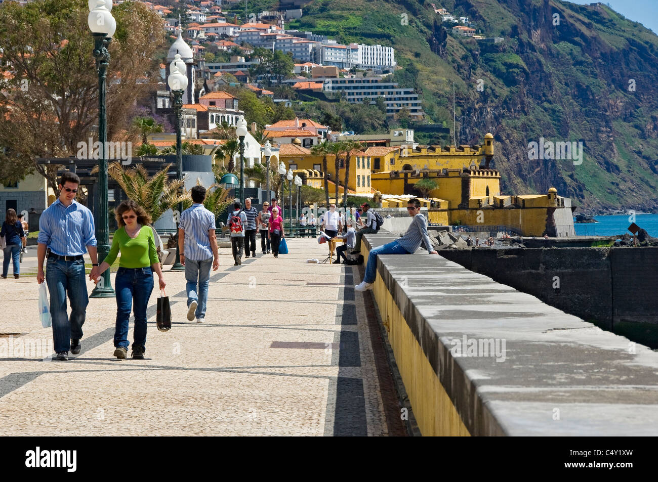 Funchal promenade hi-res stock photography and images - Alamy