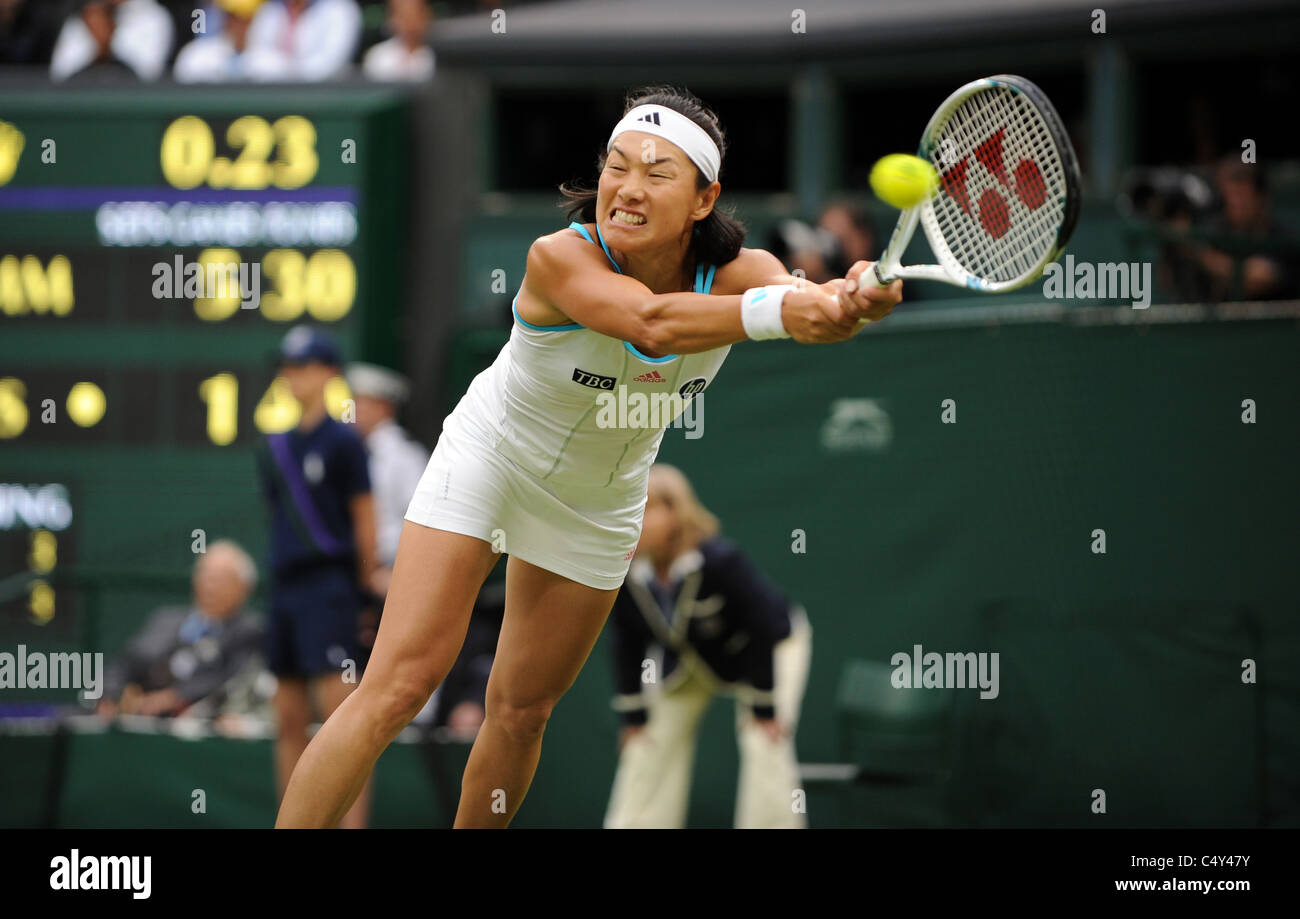 KIMIKO DATE-KRUMM JAPAN WIMBLEDON LAWN TENNIS CLUB WIMBLEDON ENGLAND 22 ...