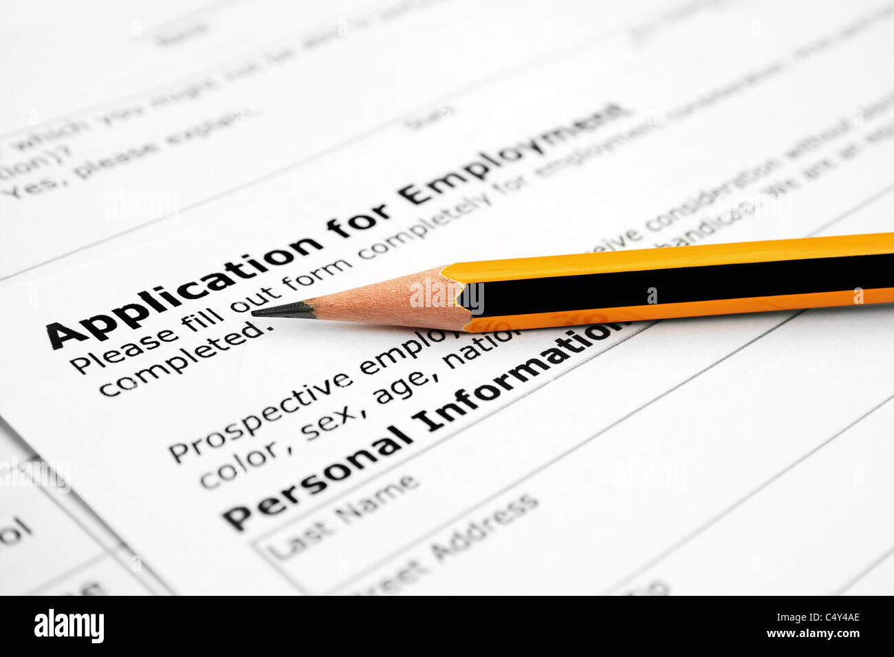 Employment reference hi-res stock photography and images - Alamy
