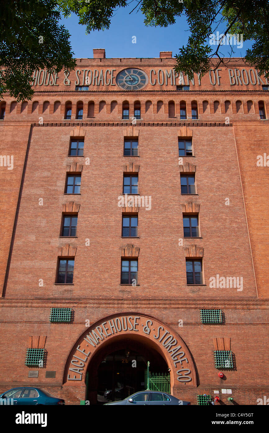 Eagle Warehouse & Storage Company building Stock Photo - Alamy