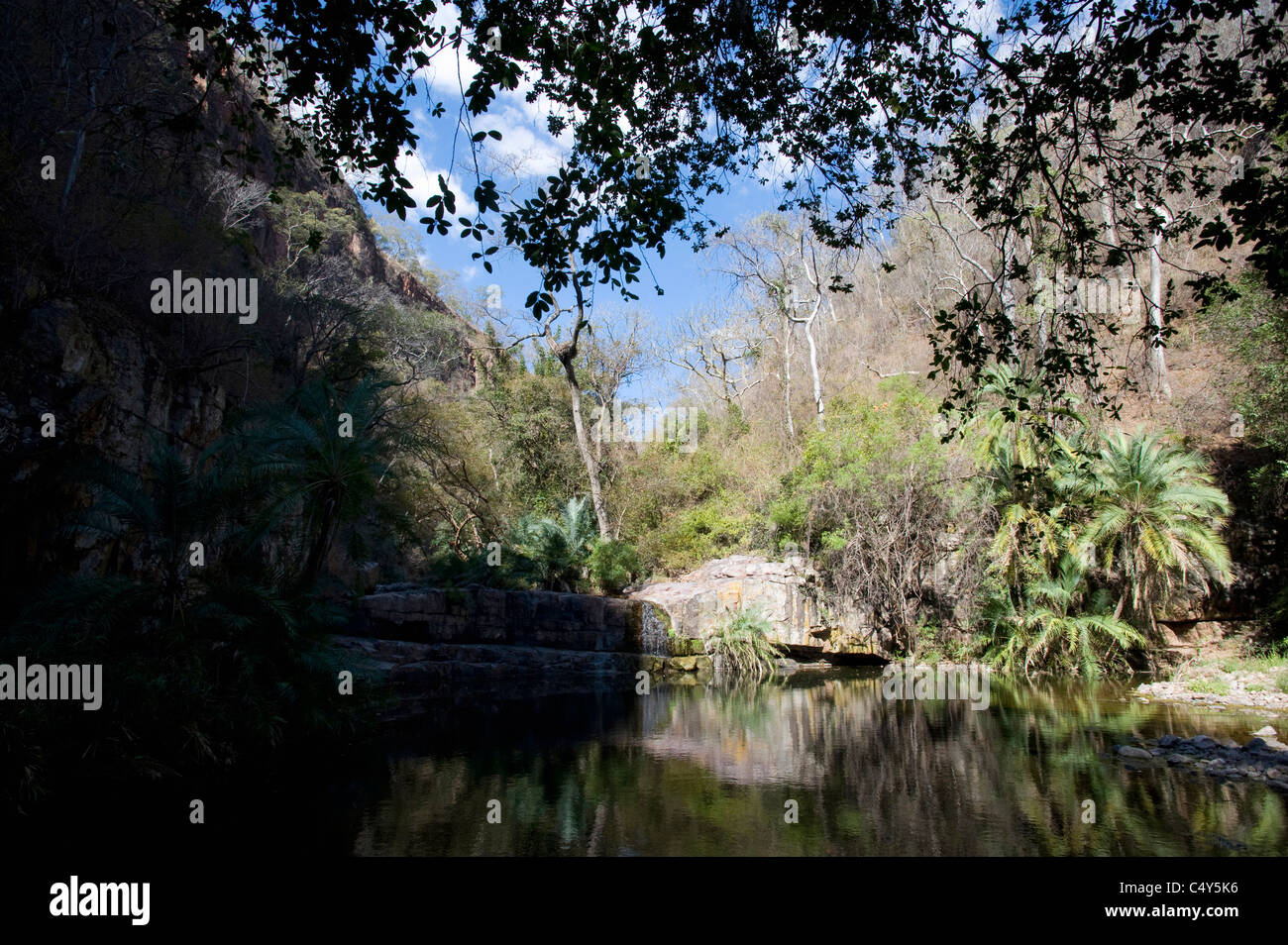 A deep pool in Chizarira National Park, Zimbabwe Stock Photo - Alamy