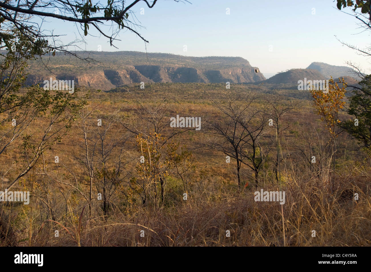 A large valley Chizarira National Park, Zimbabwe Stock Photo - Alamy