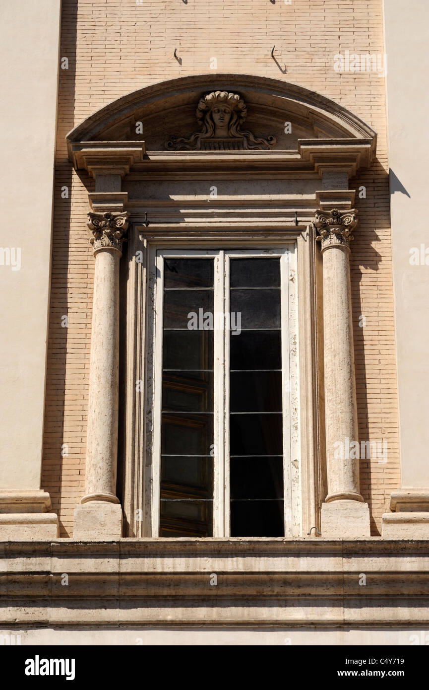 Italy, Rome, Palazzo Odescalchi, window close up Stock Photo - Alamy