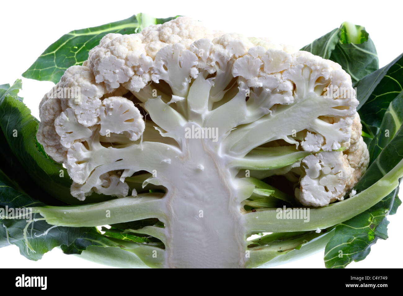 Vegetable, white cauliflower Stock Photo - Alamy