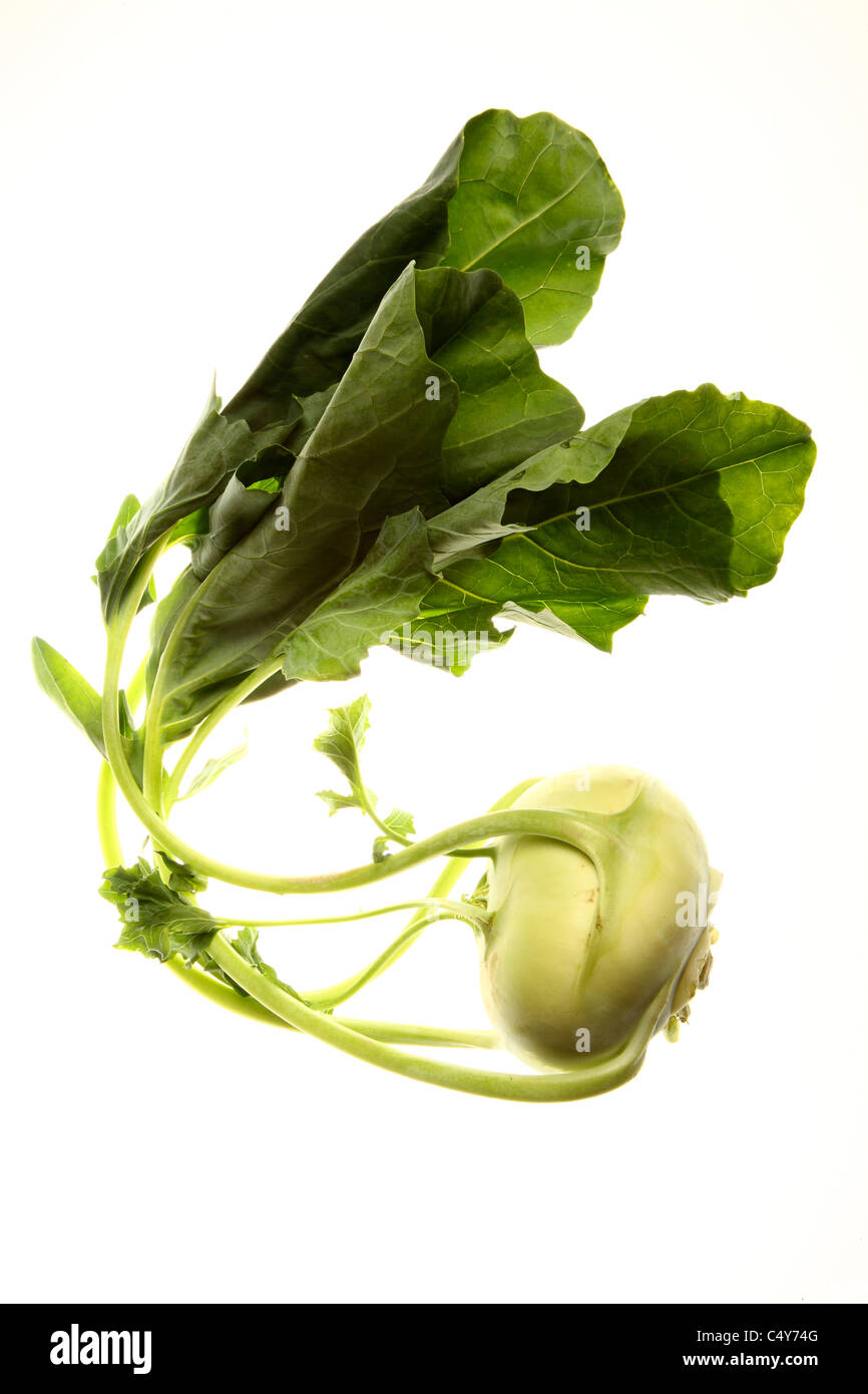 Vegetable, kohlrabi, turnip cabbage Stock Photo - Alamy