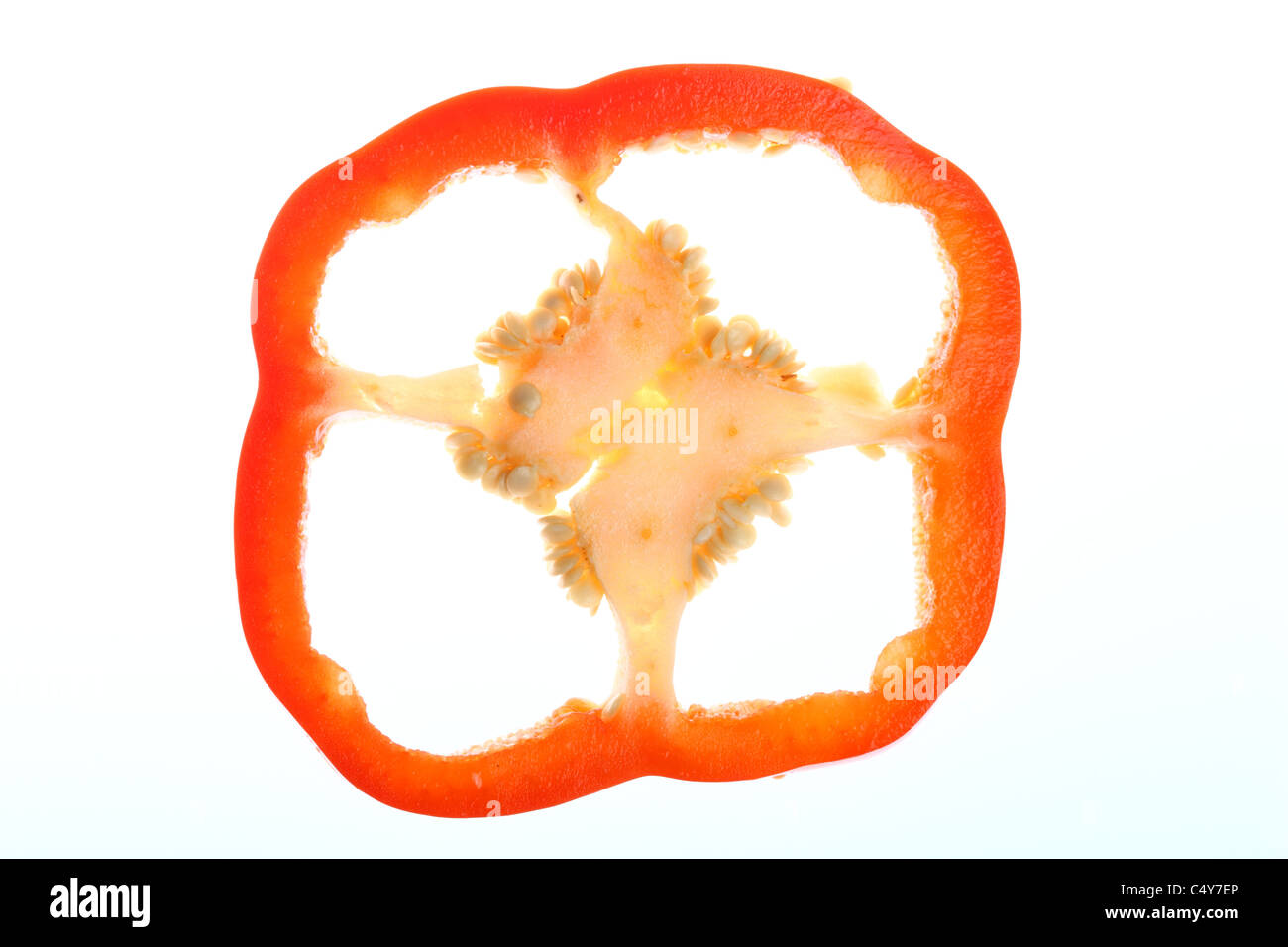 Capsicum slices hi-res stock photography and images - Alamy