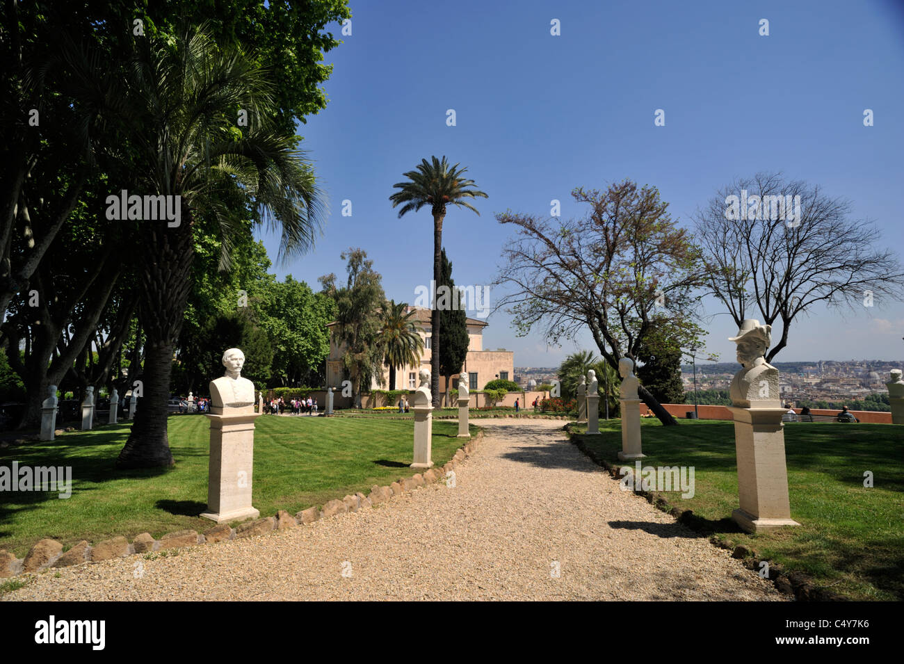 Promenade of the janiculum hi-res stock photography and images - Alamy