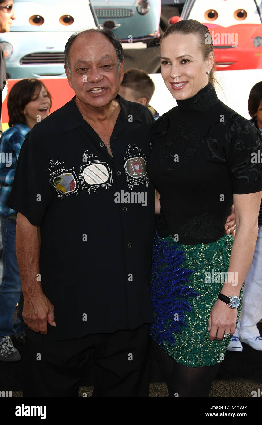 CHEECH MARIN NATASHA CARS 2. PREMIERE HOLLYWOOD LOS ANGELES CALIFORNIA ...