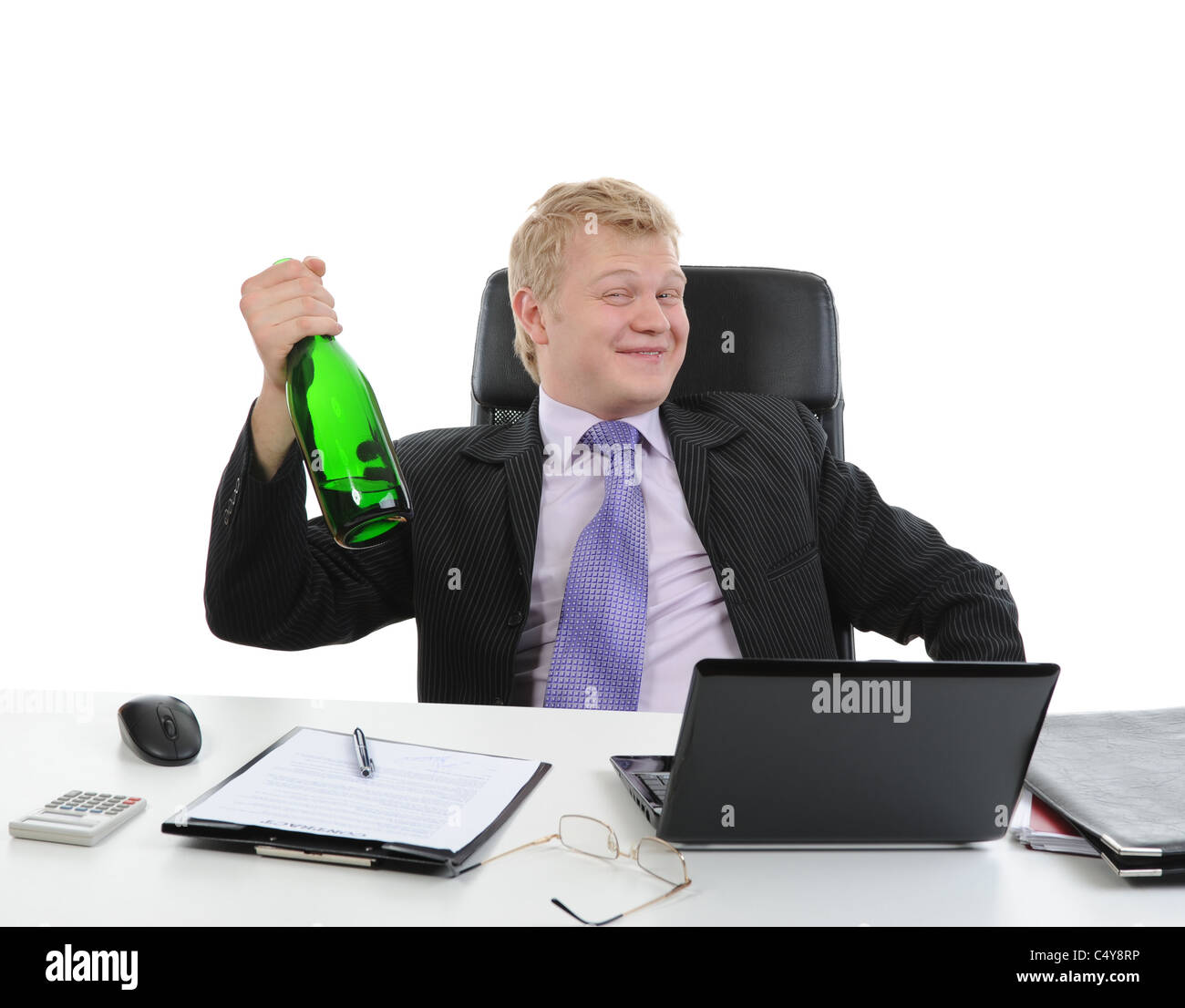 Drunk businessman hi-res stock photography and images - Alamy