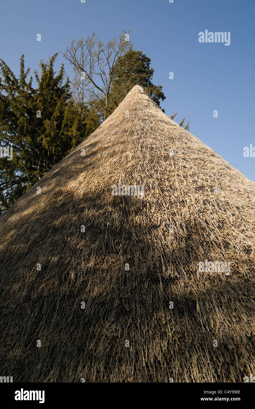 Conical thatched roof hi-res stock photography and images - Alamy