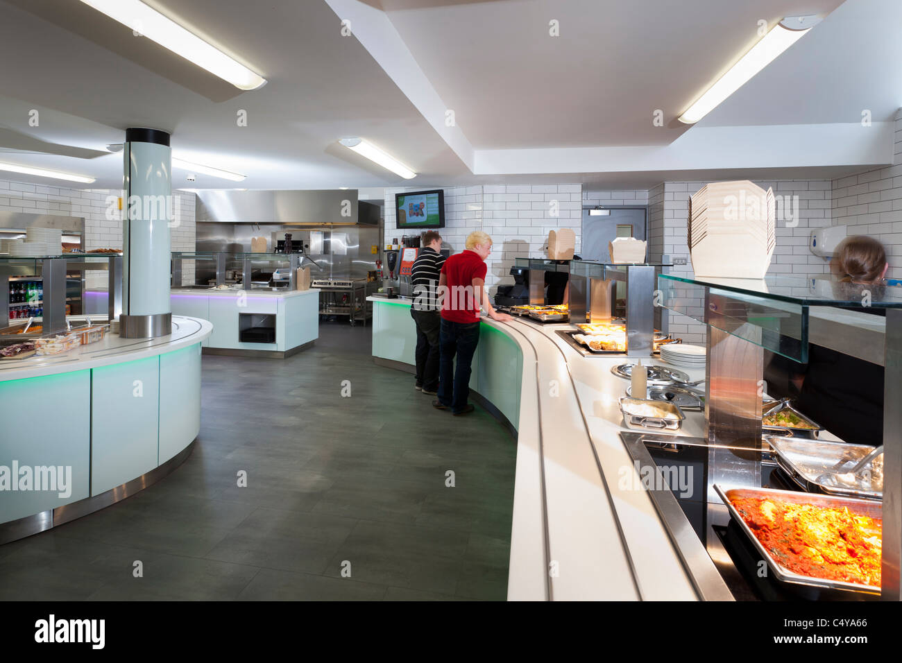 Students at lunch time Wantage Hall Reading University student self ...