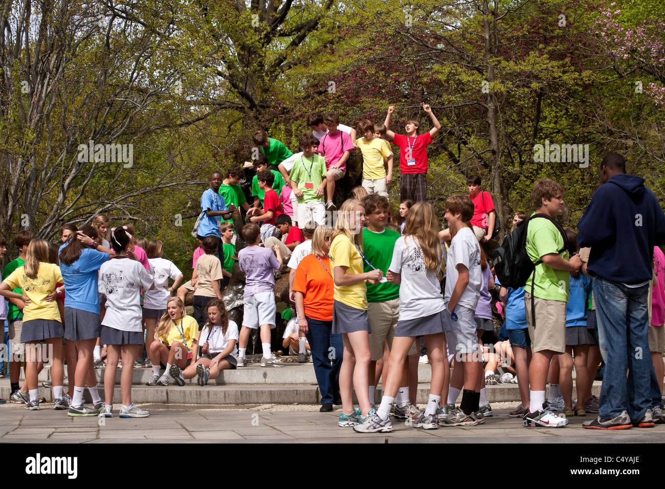 Teen students trip hi-res stock photography and images - Alamy