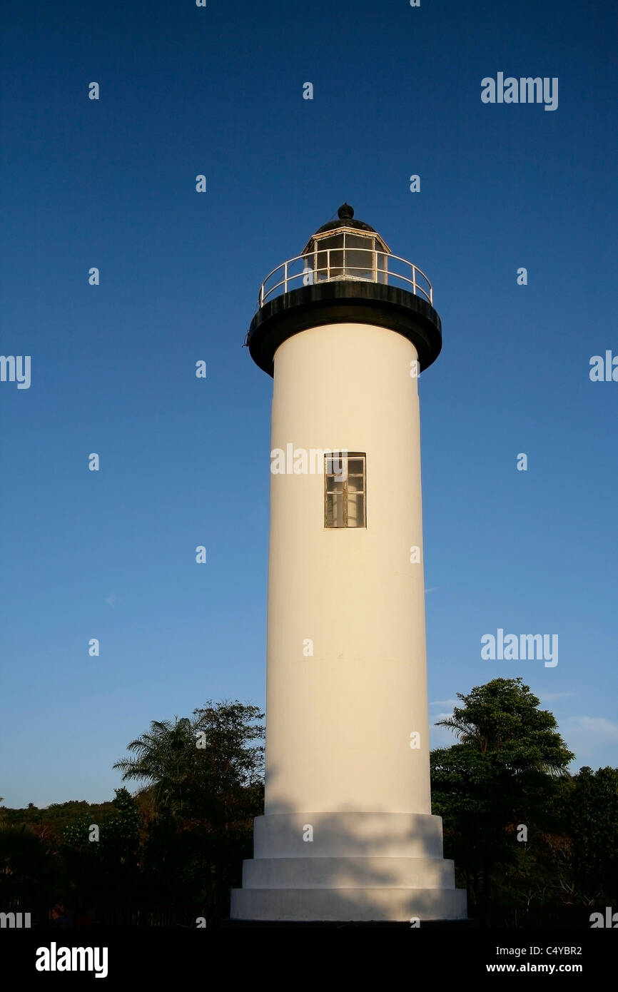 Punta Higuero Lighthouse on the point in Rincon Puerto Rico Stock Photo ...
