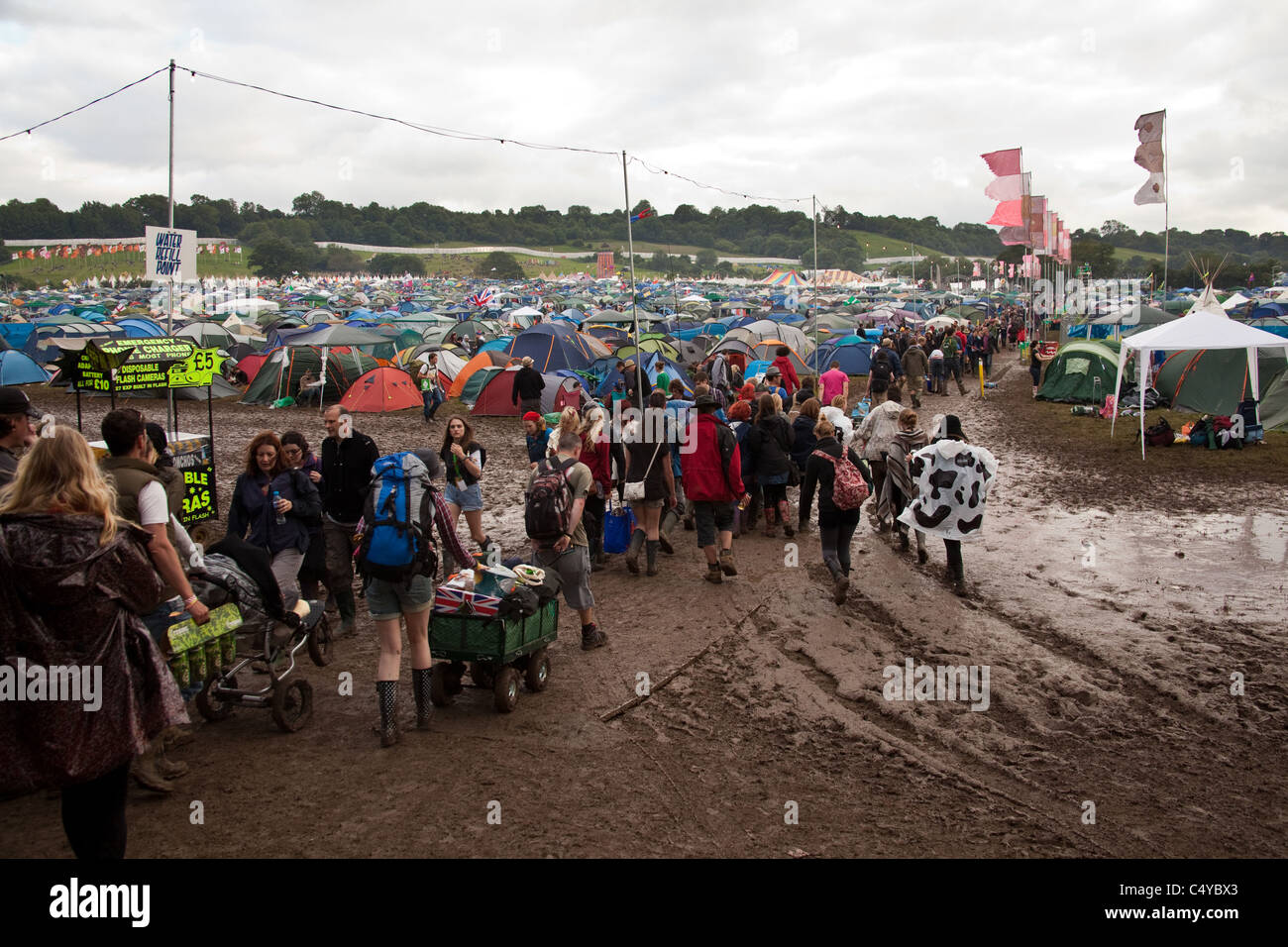 Messy campsite hi-res stock photography and images - Alamy