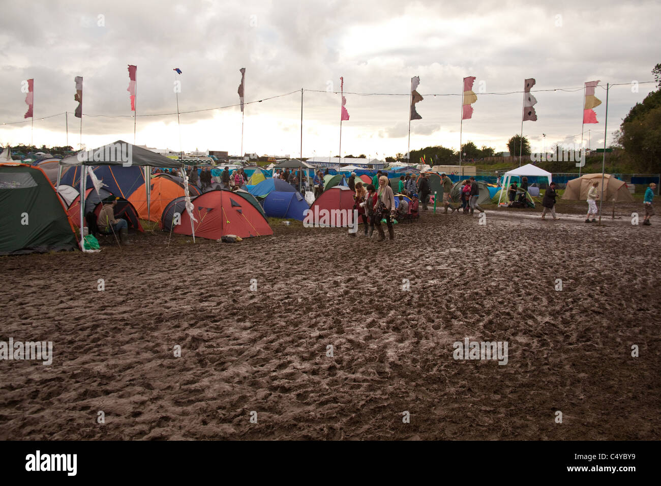 Messy campsite hi-res stock photography and images - Alamy