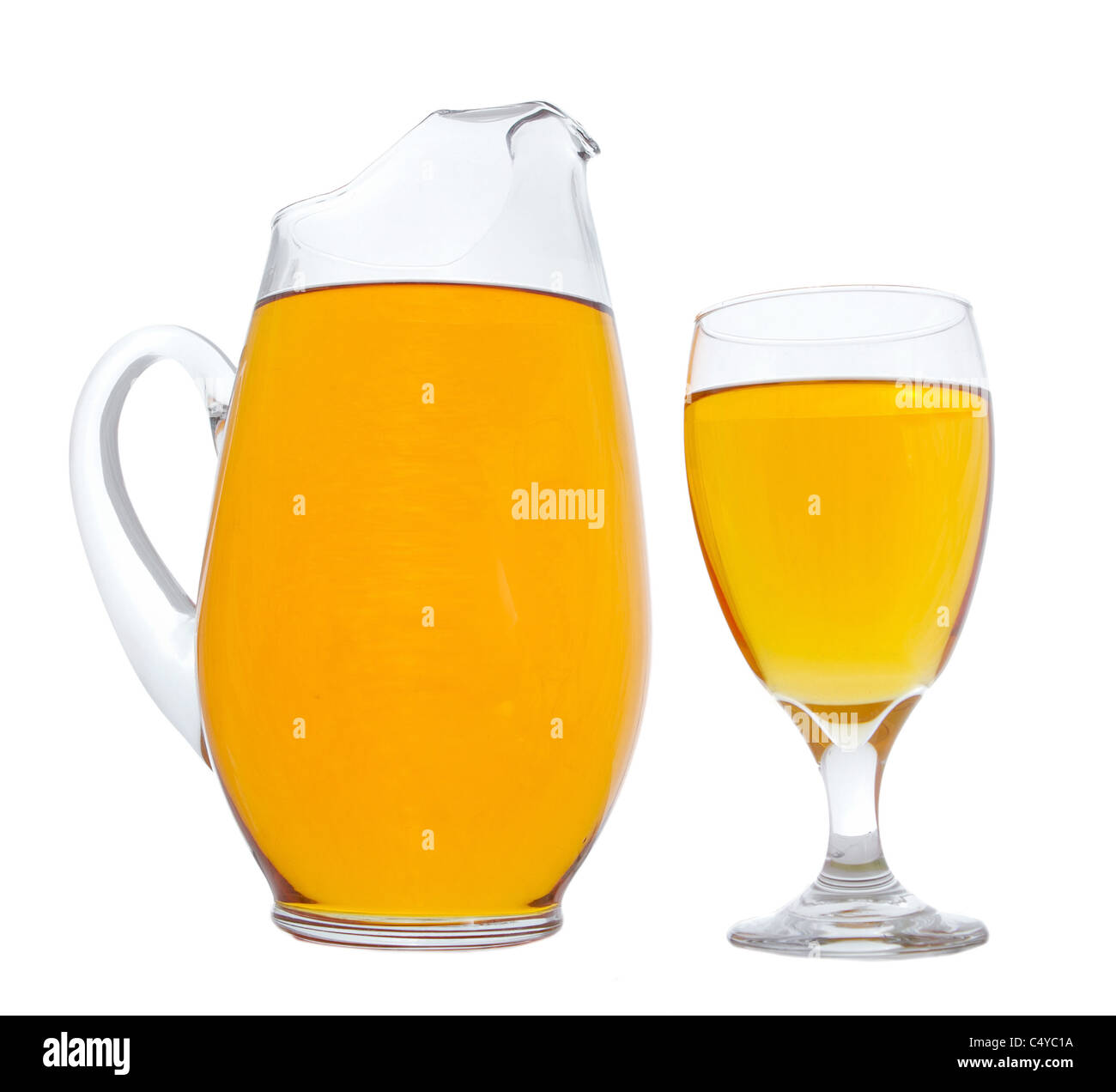 Pitcher white Cut Out Stock Images & Pictures - Alamy