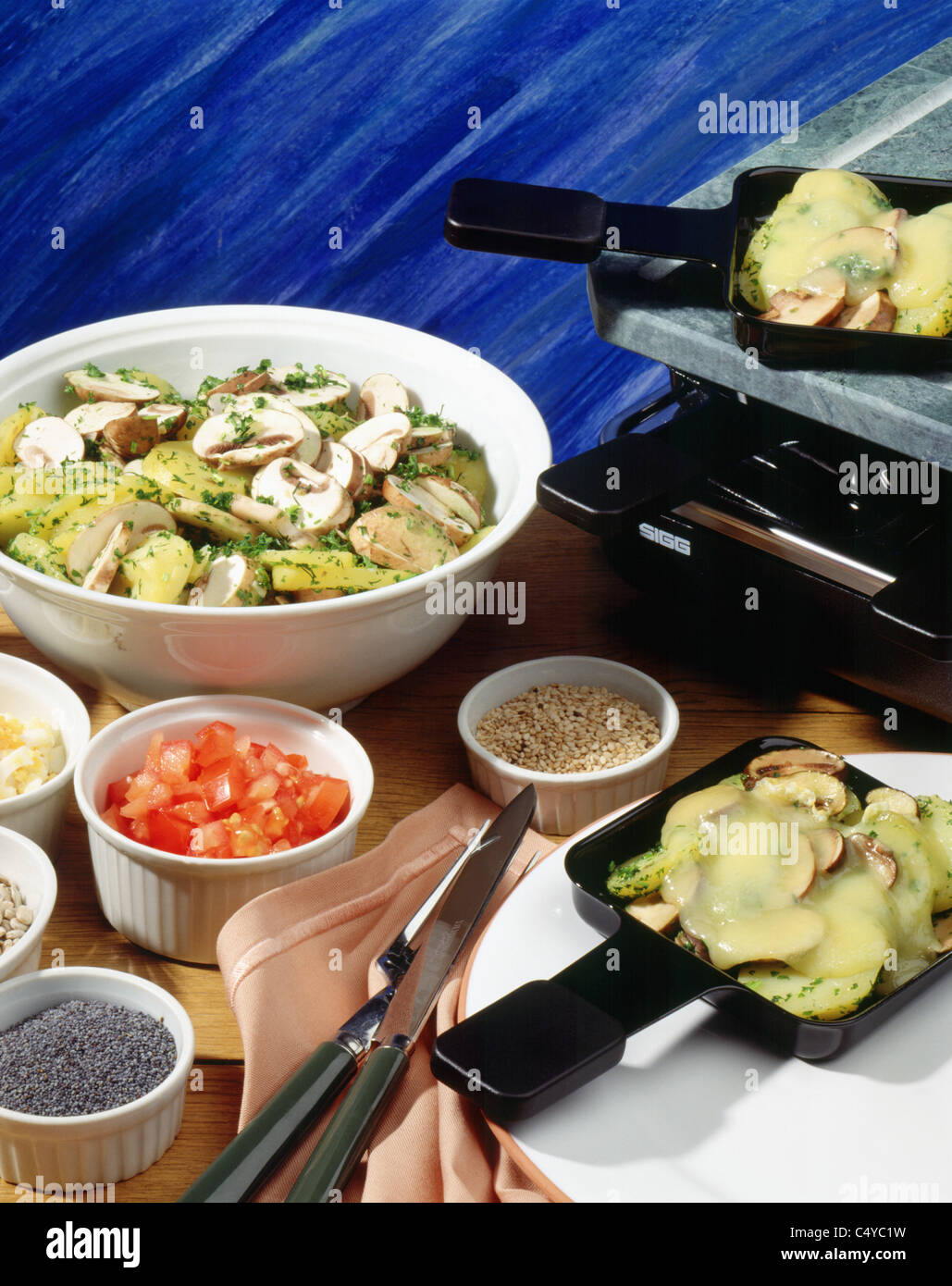 Raclette recipe hi-res stock photography and images - Alamy