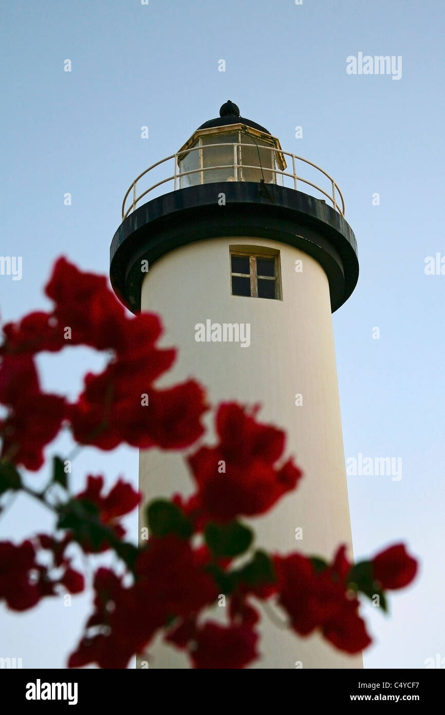Punta Higuero Light also known as Faro de Punta Higuero an historic ...