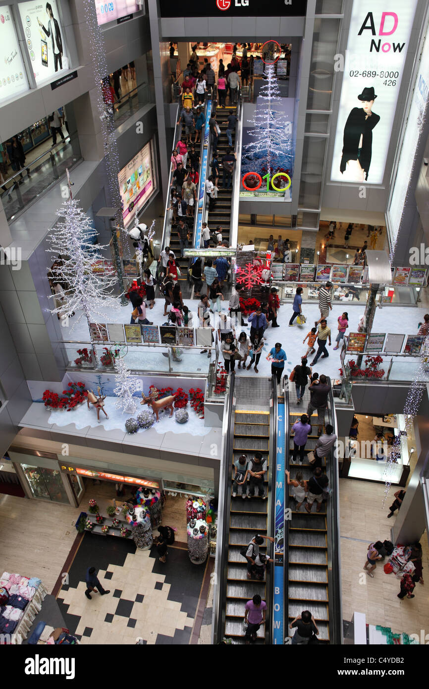 Inside Shopping Mall, Bangkok, Thailand Stock Photo - Alamy
