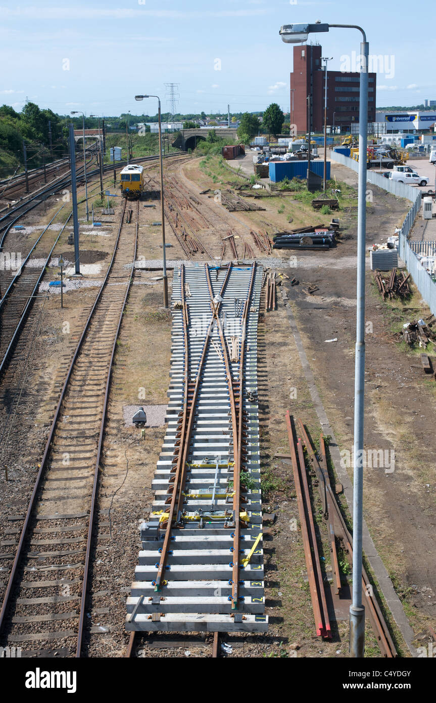 Rail points hi-res stock photography and images - Alamy