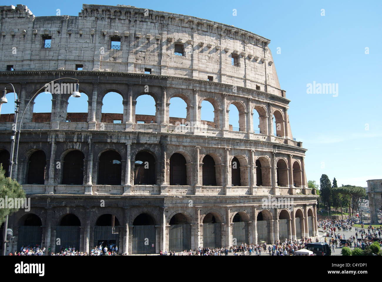Rome. The Colosseum, the symbol monument of the city Stock Photo - Alamy