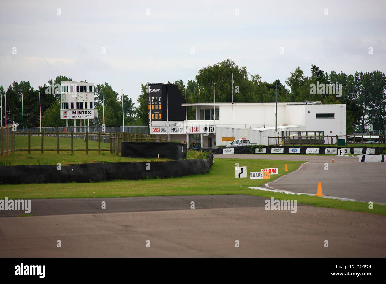 Goodwood Curcuit, the historic motor racing venue near Chichester in ...