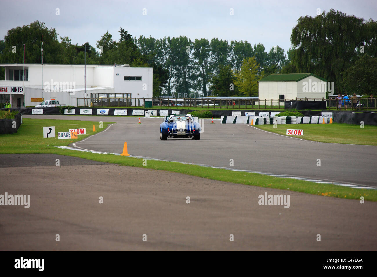 Goodwood Curcuit, the historic motor racing venue near Chichester in ...