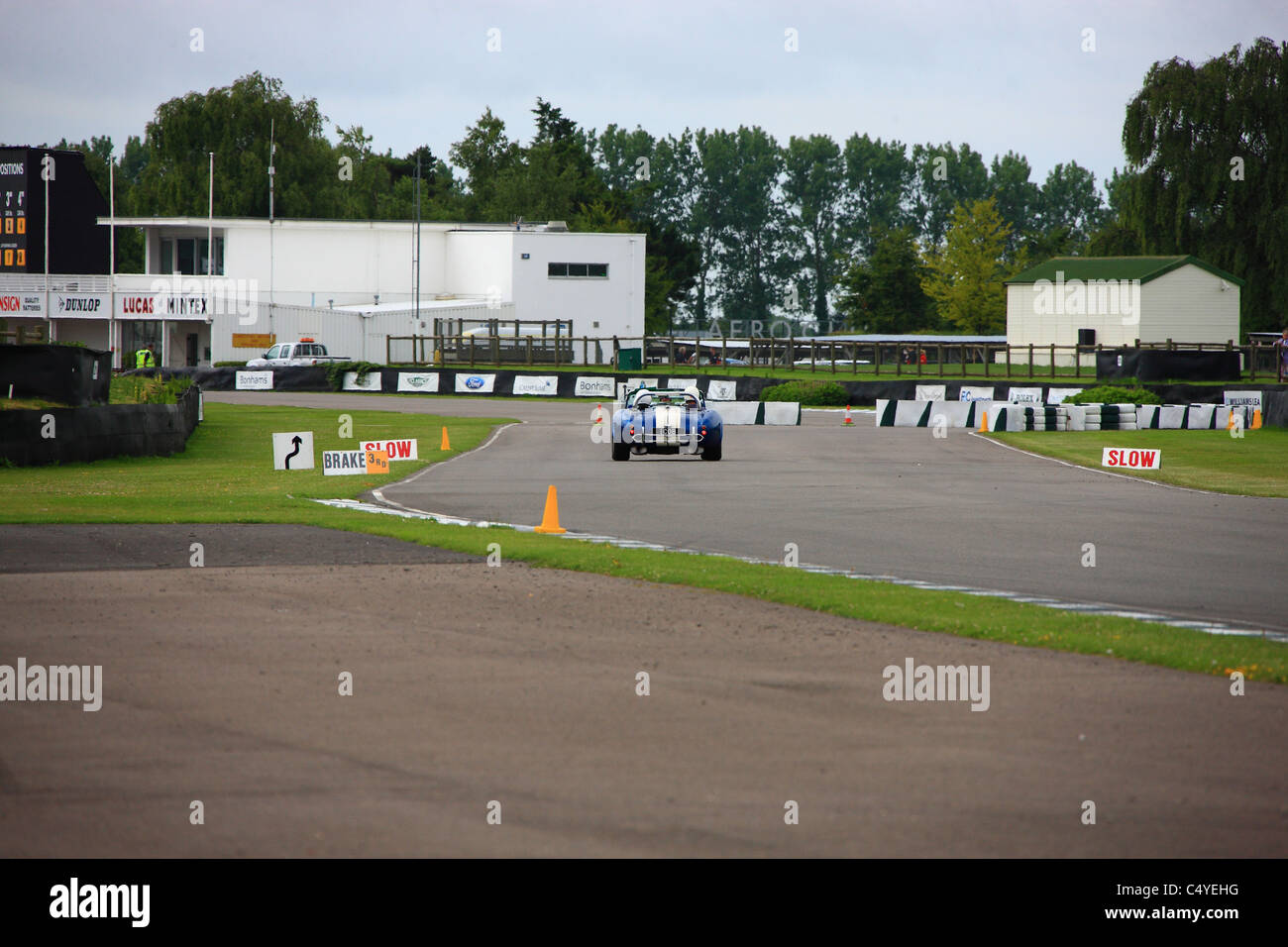 Goodwood Curcuit, the historic motor racing venue near Chichester in ...