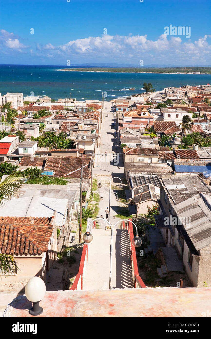 View of Gibara, Cuba Stock Photo - Alamy