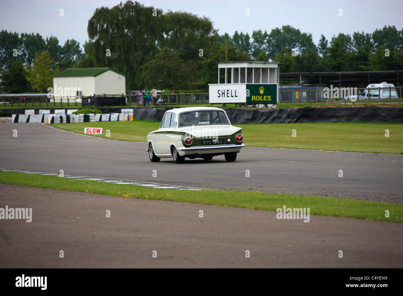 Goodwood Curcuit, the historic motor racing venue near Chichester in ...