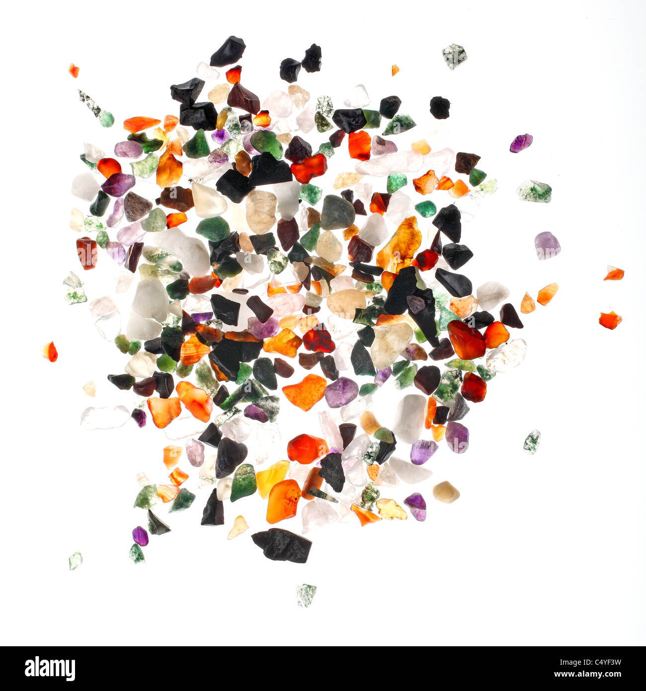 colorful transparent stones Stock Photo - Alamy