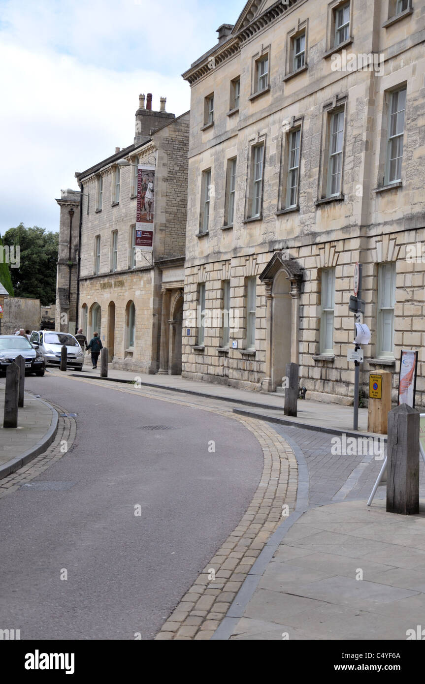 a side shot of the Corinium museum in Cirencester gloucestershire ...