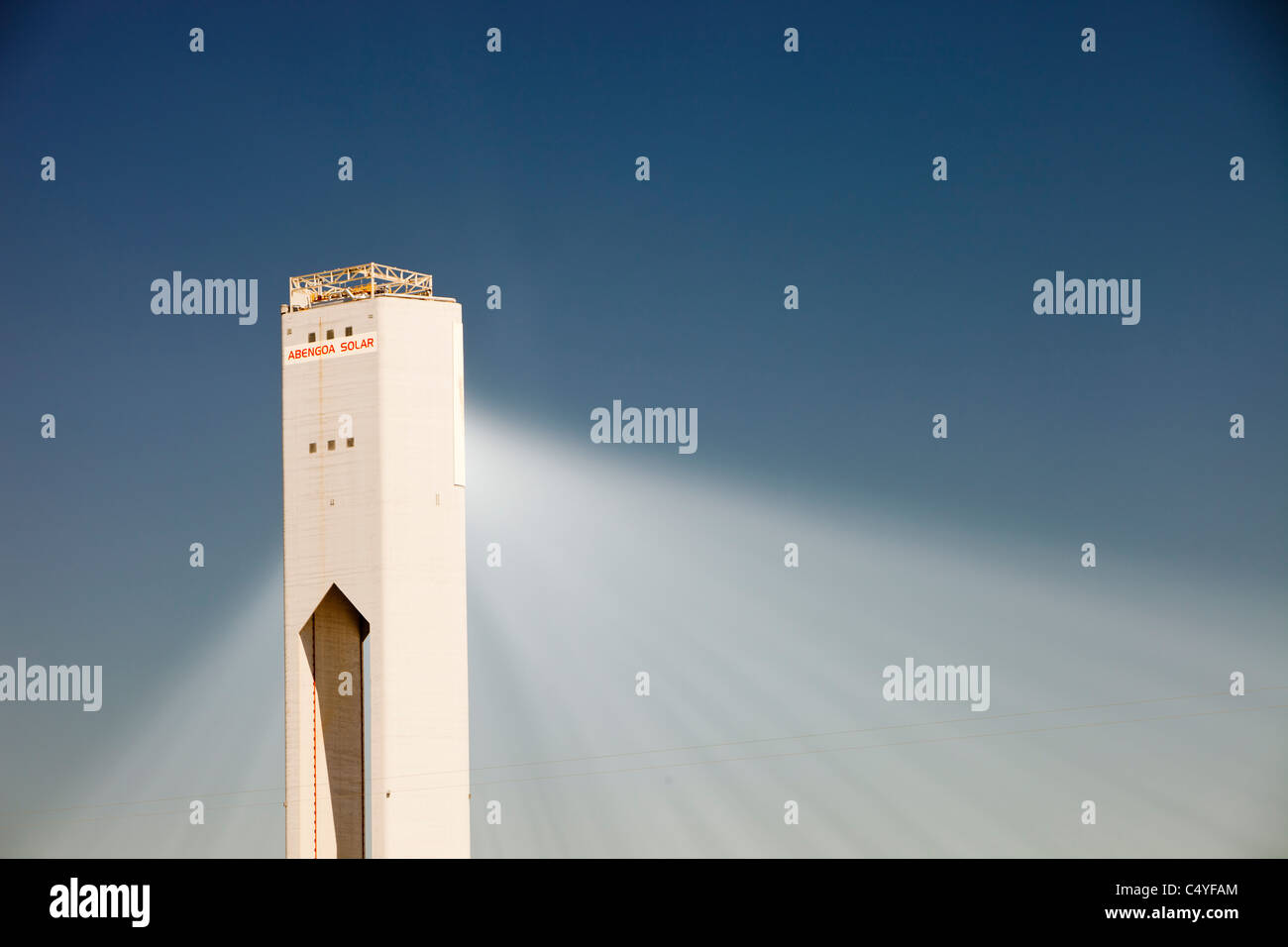 The PS20 solar thermal tower, the only such working solar tower ...