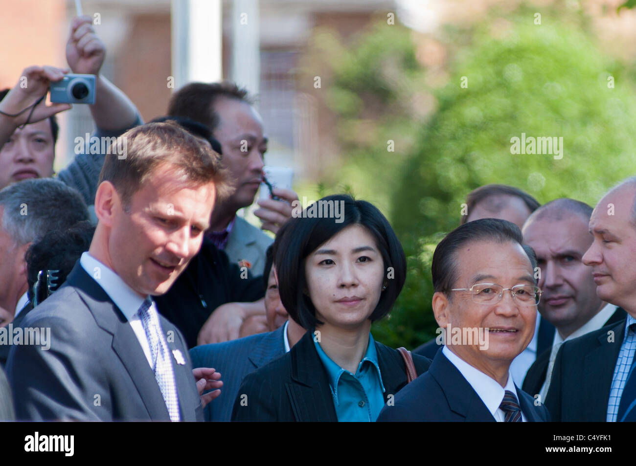 Visit chinese minister hi-res stock photography and images - Alamy