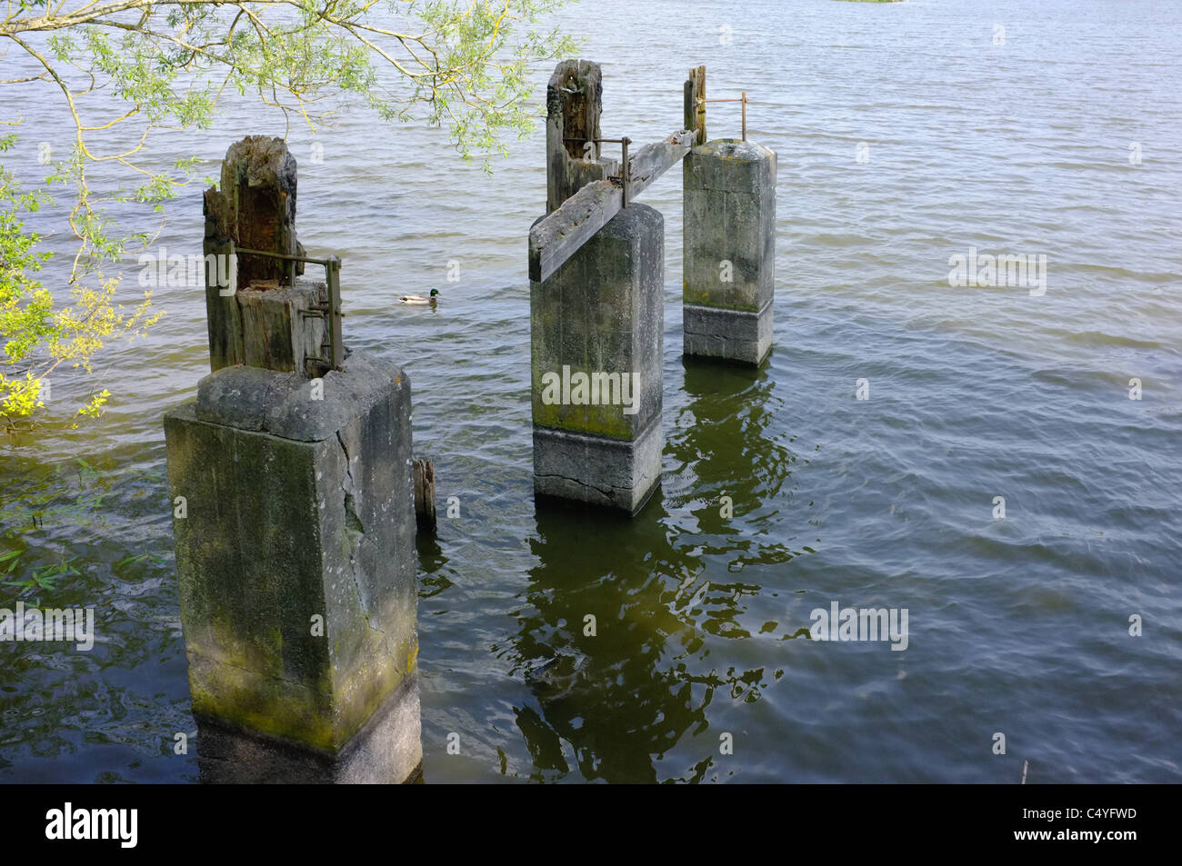 earlswood lakes canal reservoir warwickshire midlands Stock Photo - Alamy