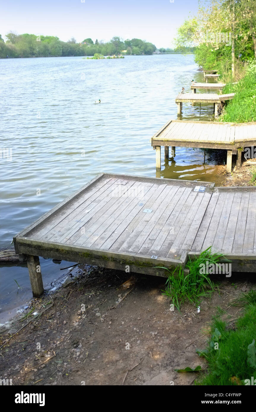 earlswood lakes canal reservoir warwickshire midlands Stock Photo - Alamy