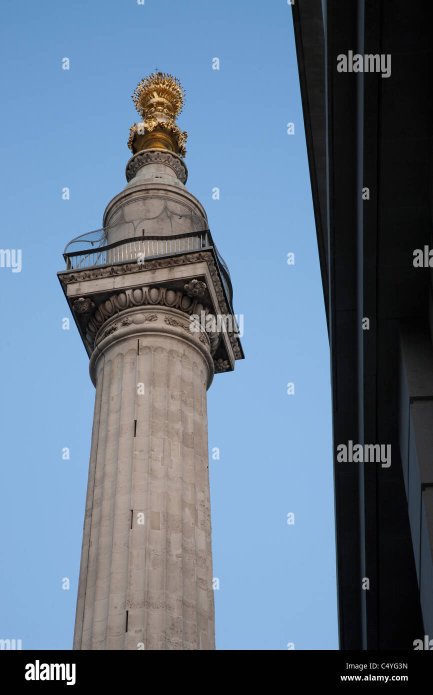 The Monument Building in London, England, UK Stock Photo - Alamy