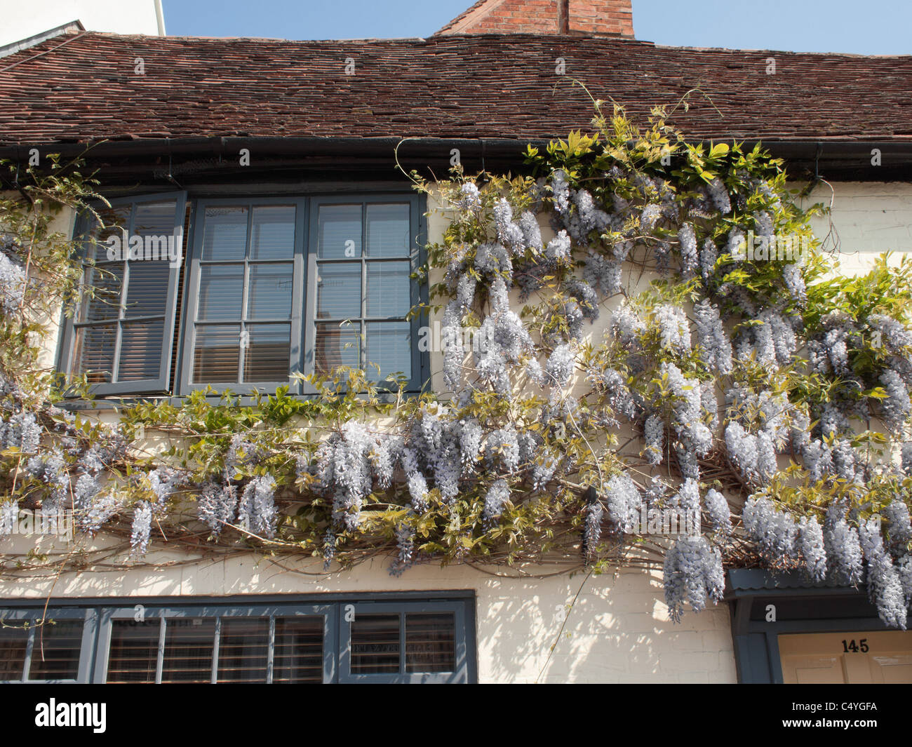 high street henley in arden warwickshire Stock Photo - Alamy