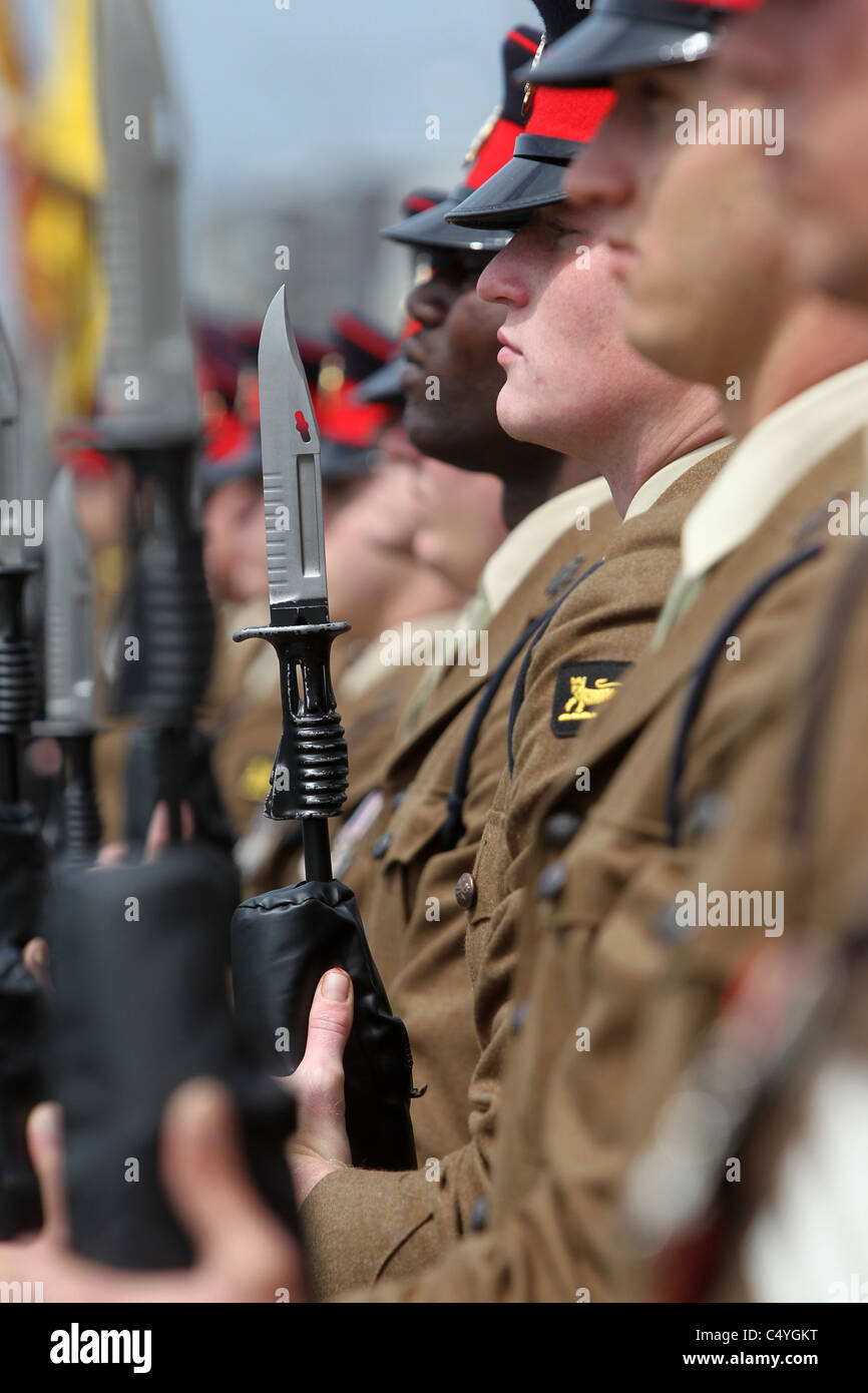 Princess of wales royal regiment hi-res stock photography and images ...